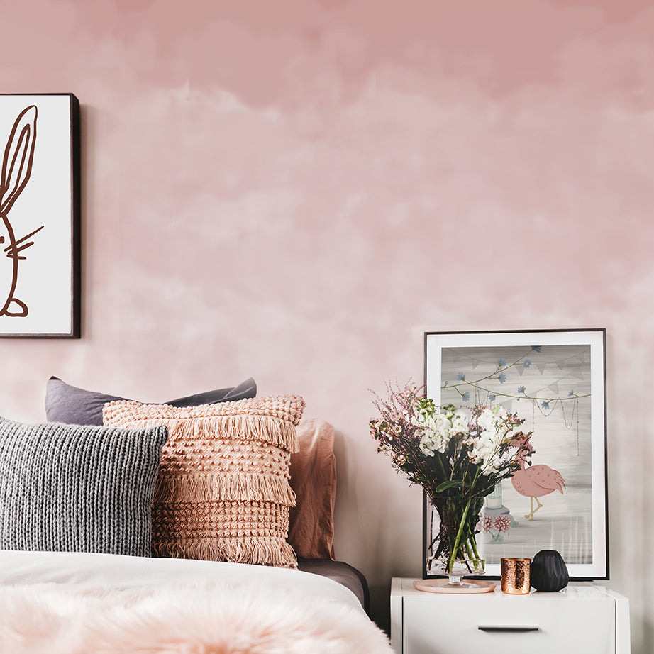 Little Cute Things | Duvar Kağıdı | PUF / Pembe